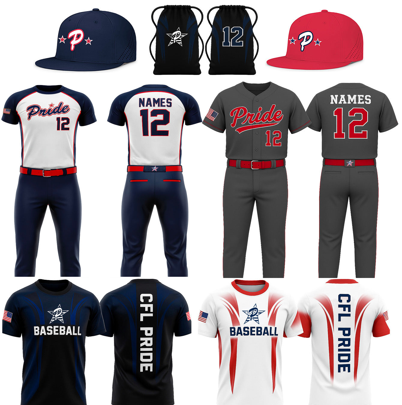 CFL Pride 13U Baseball Package – Wear-it Athletic